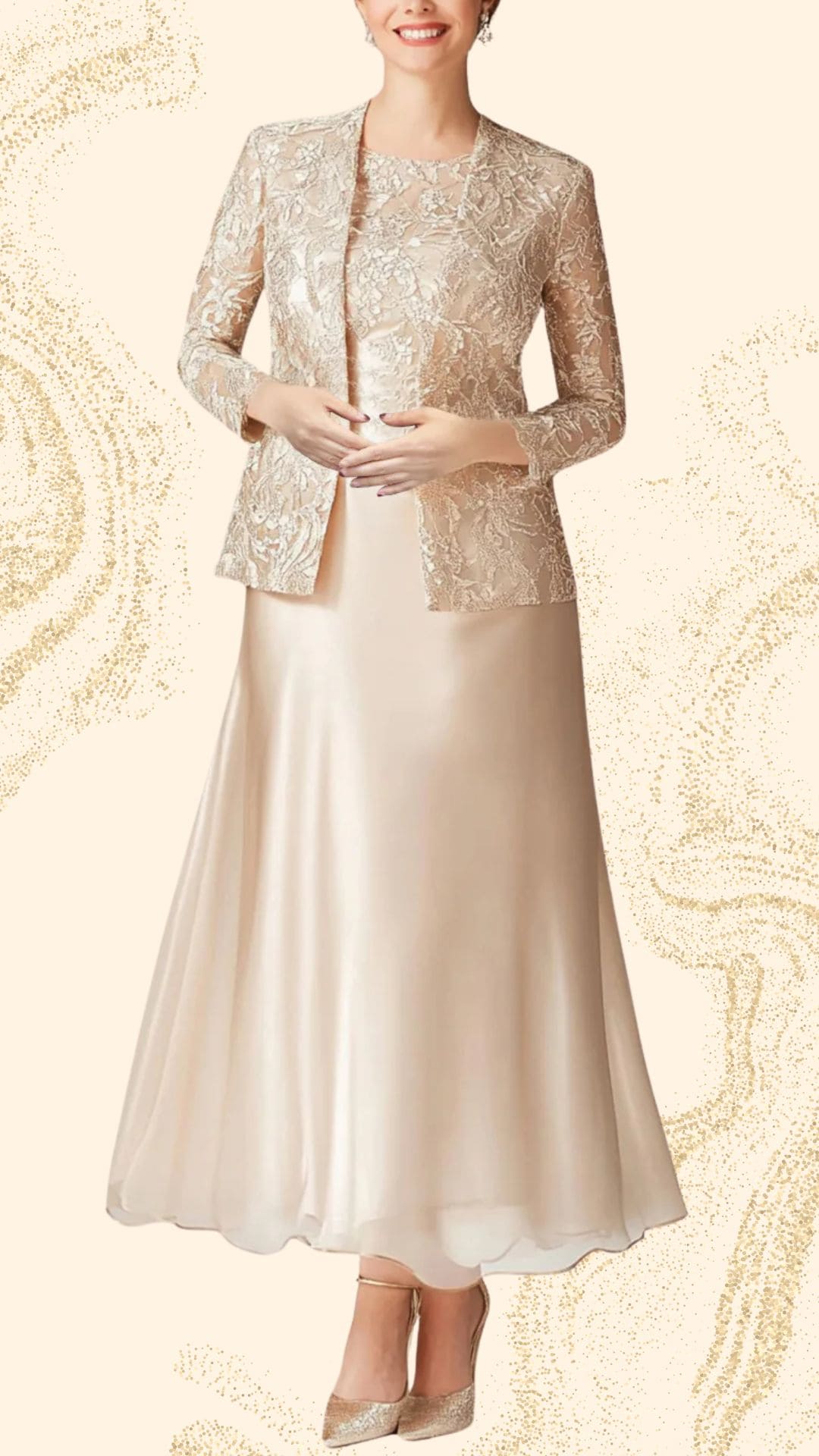 Mother of the Bride Dresses Champagne Chic & Classy: 40+ Elegant ...