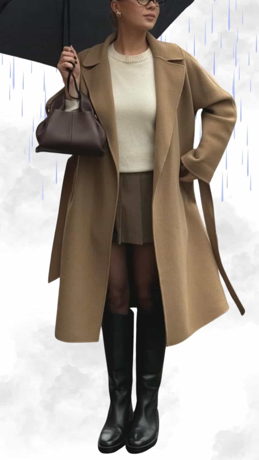 Rainy Day Outfit Ideas: 47+ Stylish Looks for Cold & Wet Weather 2025 ...