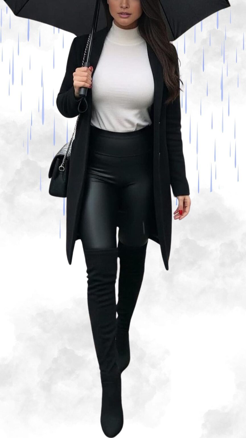 Rainy Day Outfit Ideas: 47+ Stylish Looks for Cold & Wet Weather 2025 ...